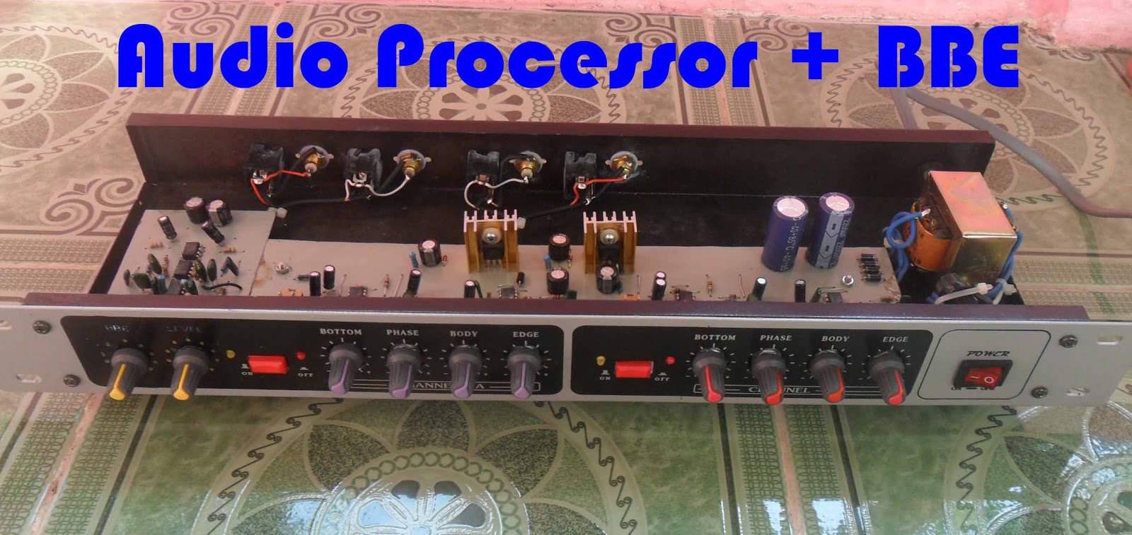 SOUND SYSTEM LAPANGAN : AUDIO PRO PARAMETRIC +BBE BOOSTER