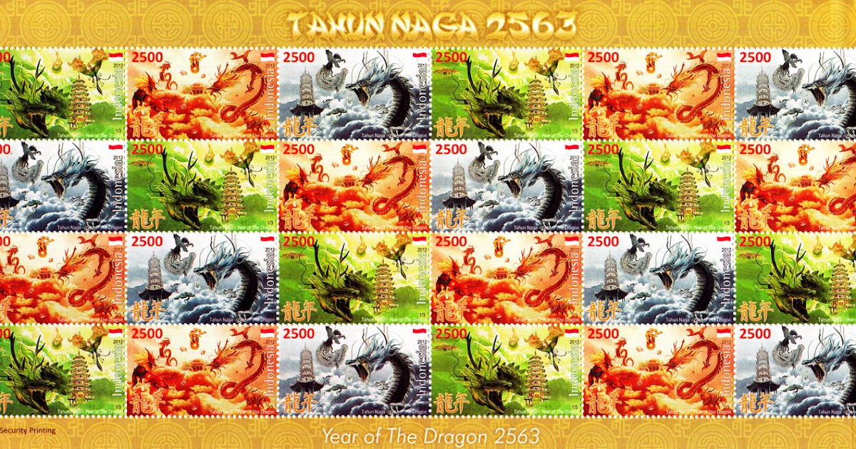 IMAGE GAMBAR: Perangko Naga 01