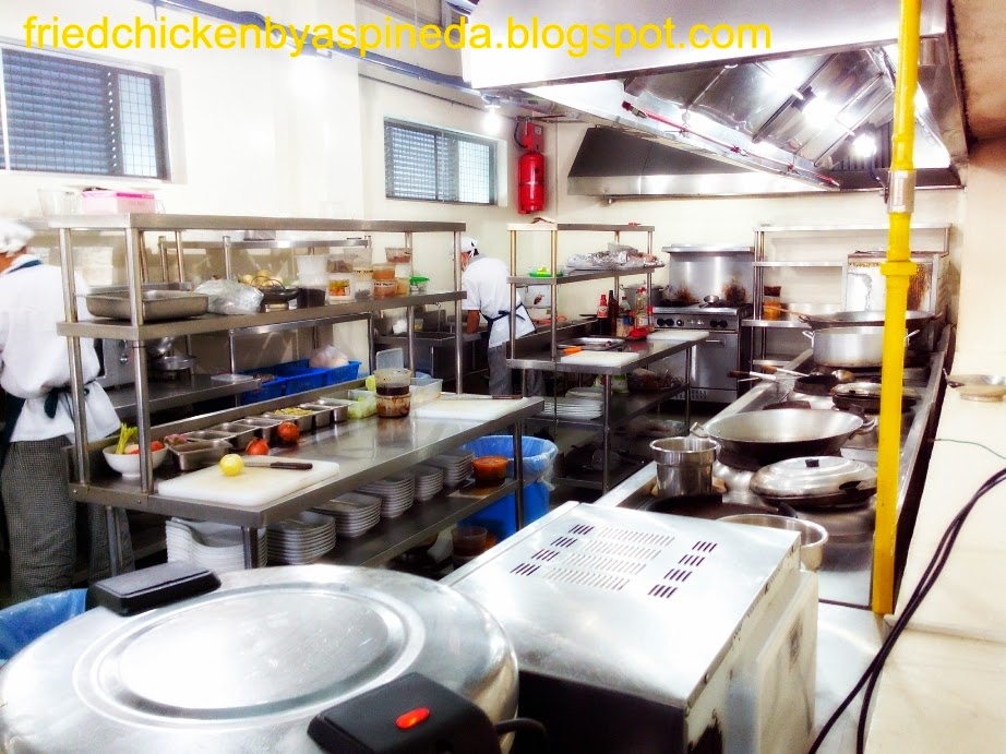 Fried Chicken for the Soul.: Alex III Restaurant, Fairview: KITCHEN!