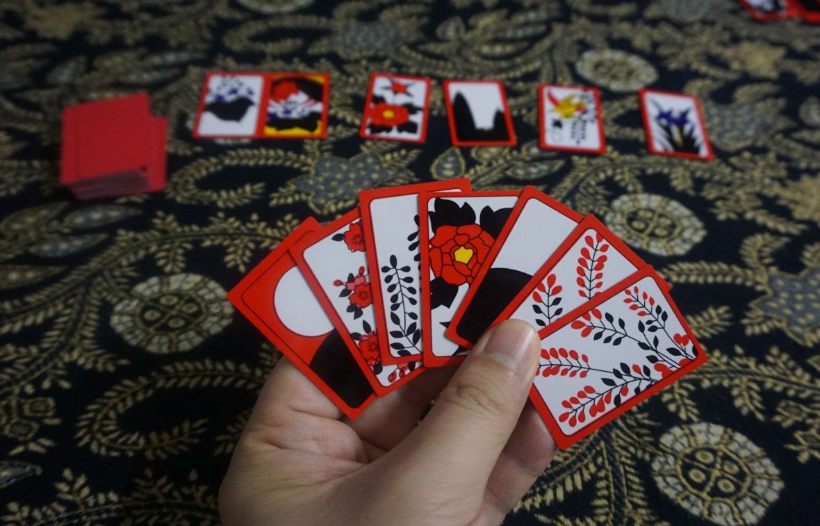 Hiew's Boardgame Blog: Hanafuda (Japanese traditional game) - Koi Koi