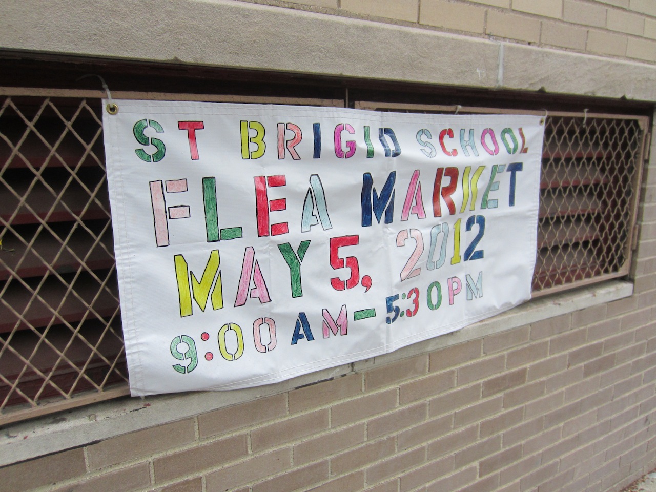EV Grieve: 3 church/school flea markets today