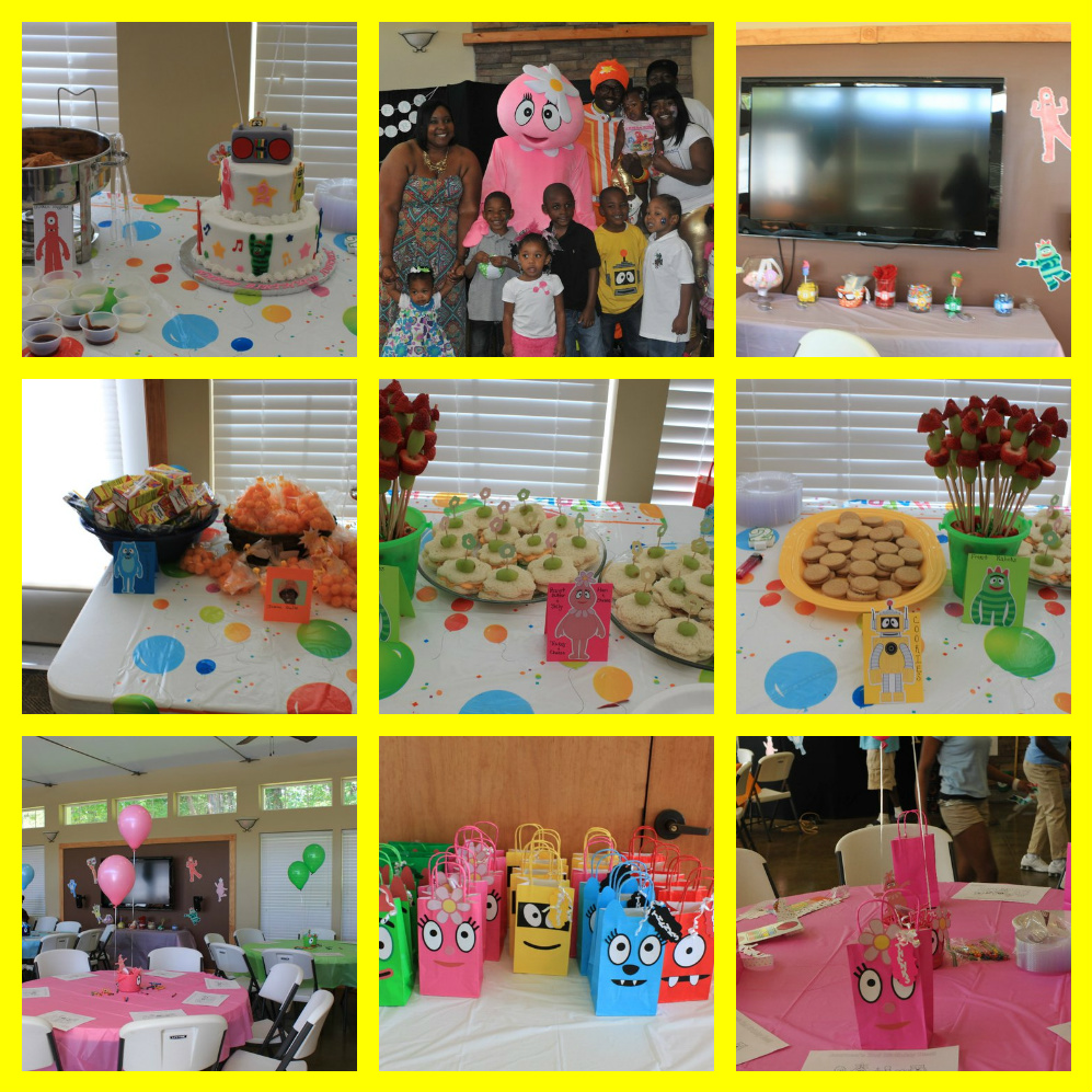 Dream Makers Party Planners and Party Supplies: Yo Gabba Gabba Party