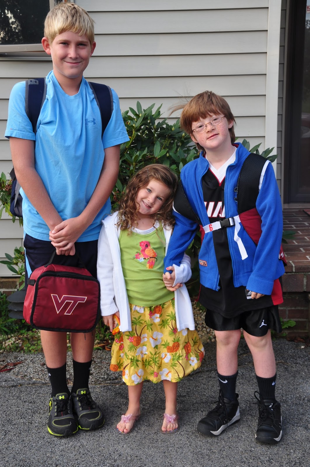 Sweet Life With Boys: First Day of School 2013