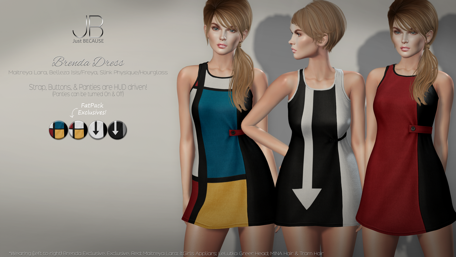 *Just BECAUSE*: Just BECAUSE Brenda Dress - at UBER!! - for Belleza ...