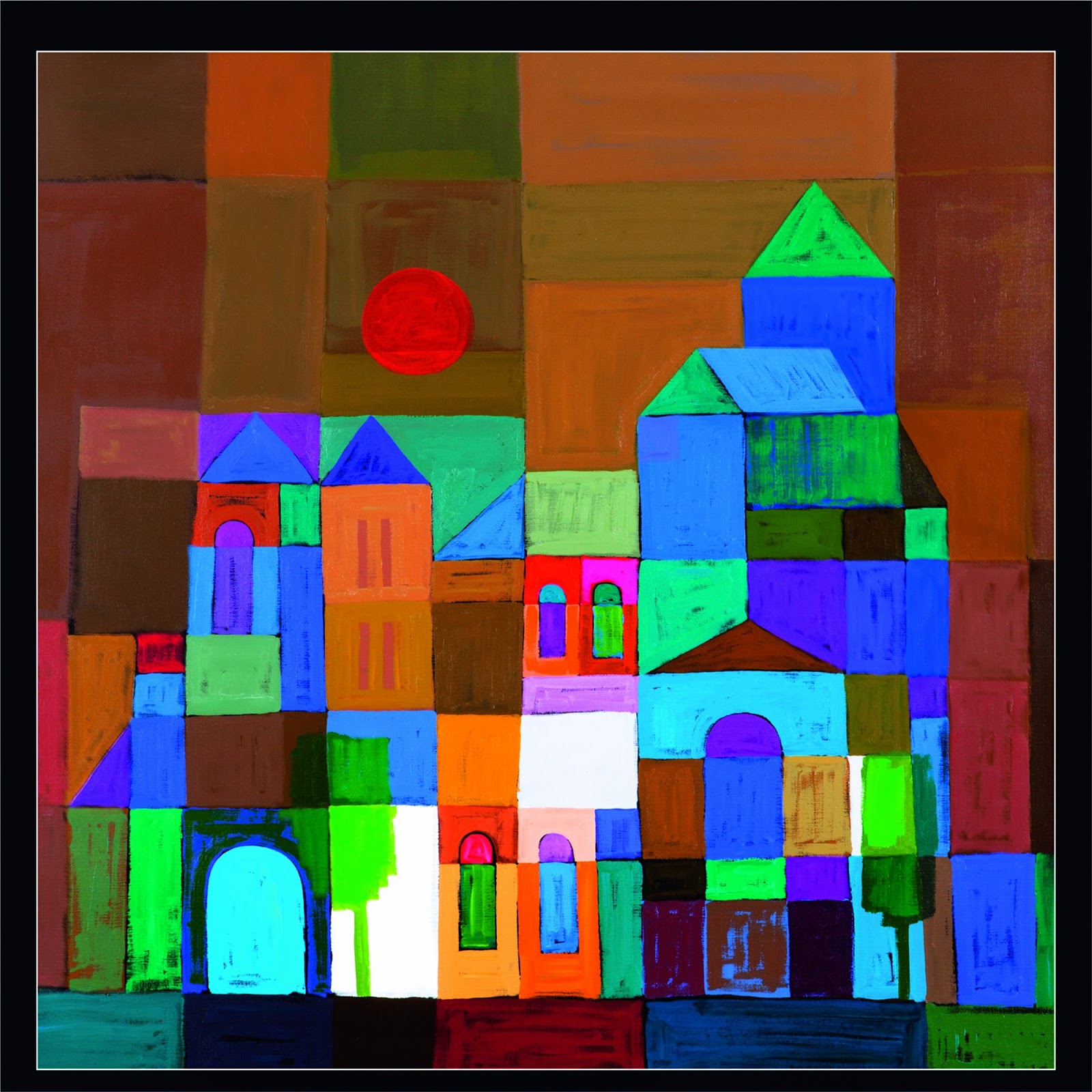 Ms. Bernini's Art Class: Ton Schulten cityscapes