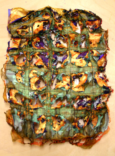 West Dean - Layered Textiles - Hot Techniques for jewelled surfaces ...