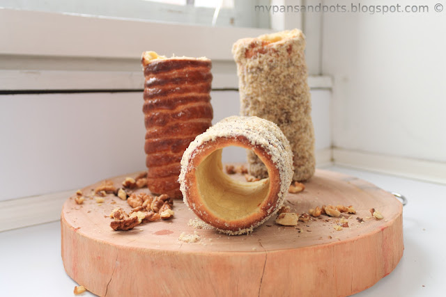 Kürtöskalács,Trdelnik ,Rog kolač ili Chimney cake - My pans and pots