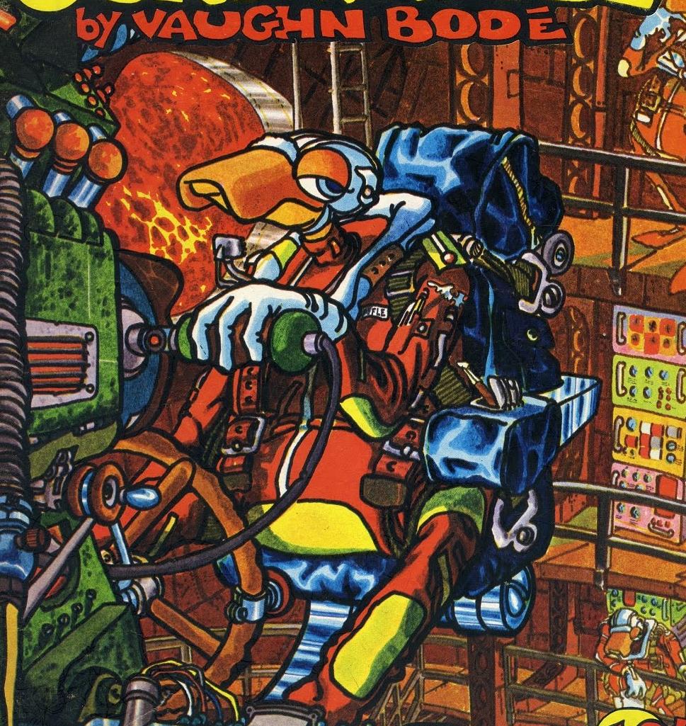 Cap'n's Comics: On Board Planet Sunpot wid Vaughn Bode