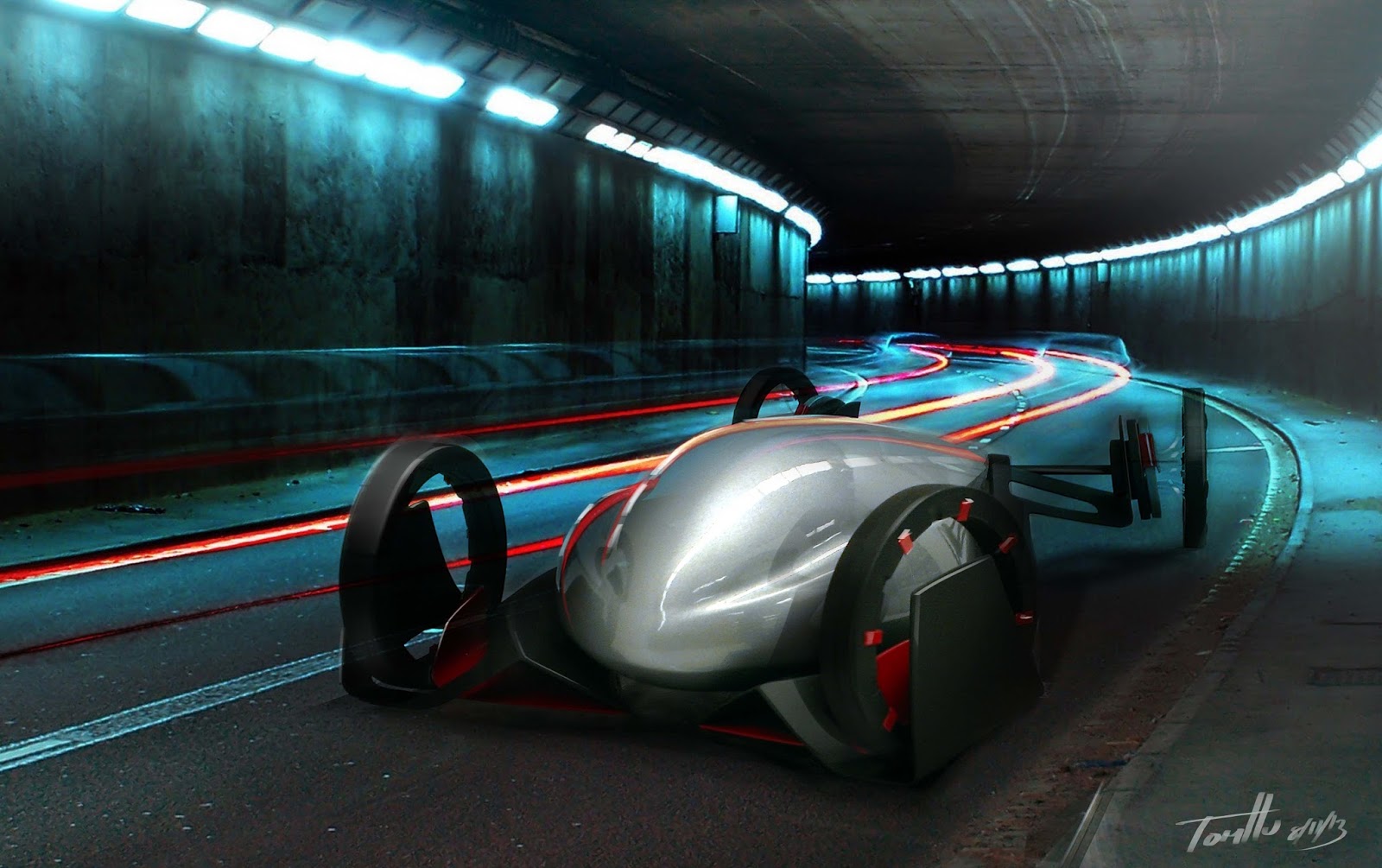 Tom Hu Design: 3D Fundamentals 2: Gravity Racer