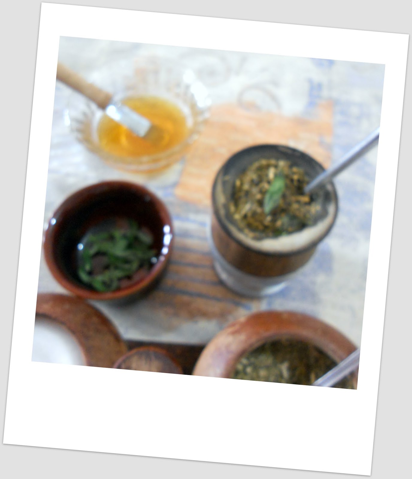 Mates de miel para María Ovando.... yerba mate, tarefa / Álamos Ventosos