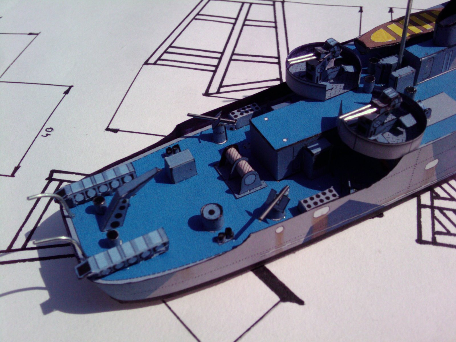 My Wooden Craft: Battleship