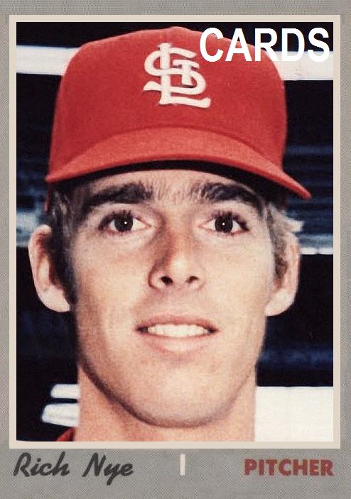 JOHNGY'S BEAT: Cards That Never Were:Rich Nye