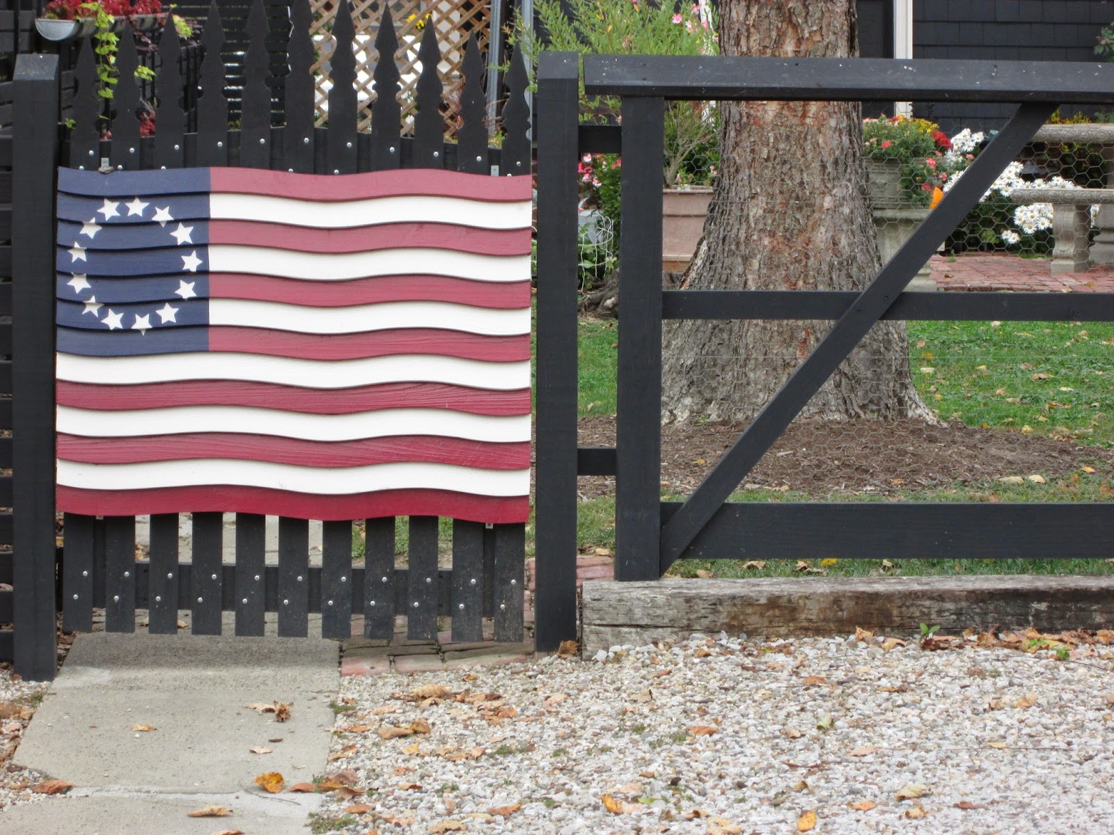 Kathy's Daily Art: Photo suite 132 -- homemade flags