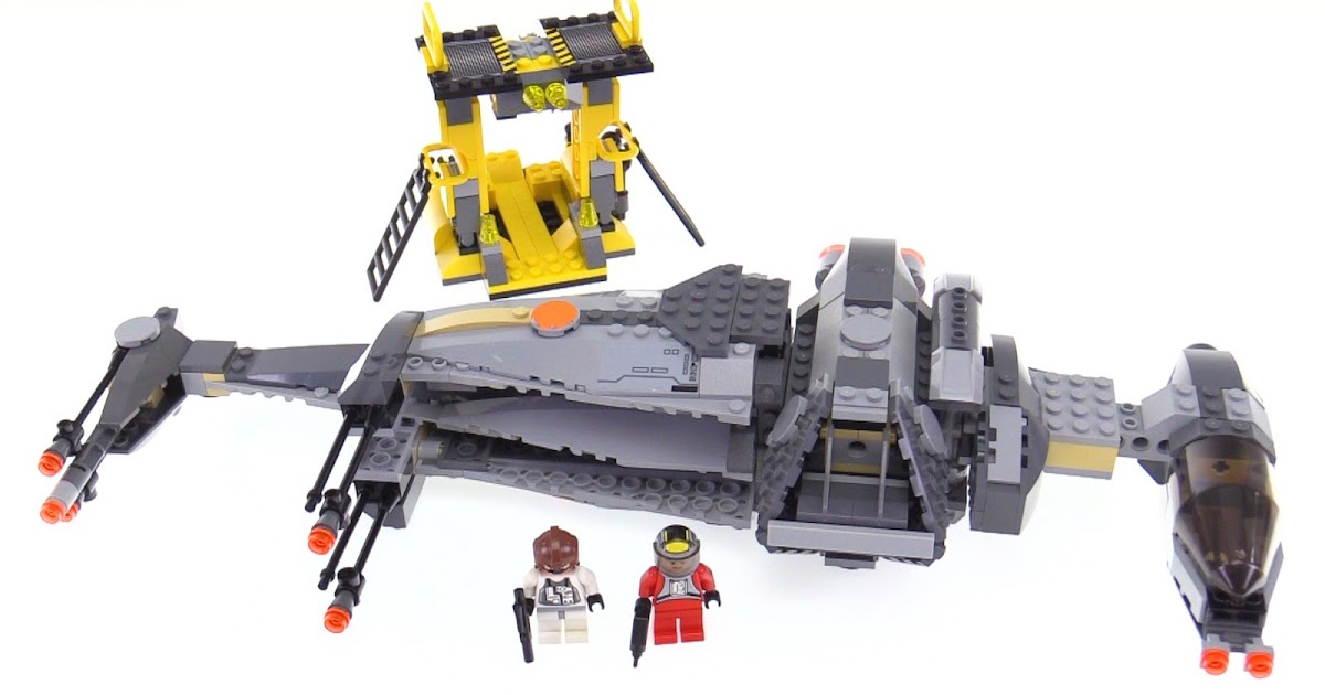 LEGO Star Wars B-Wing Fighter from 2006 reviewed! 6208