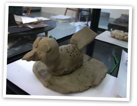 teaching young children: Clay in the early years art programme