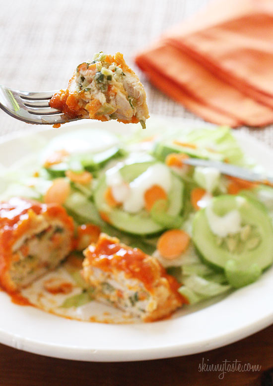 Stuffed Buffalo Chicken Breasts | Skinnytaste – Life Seeds
