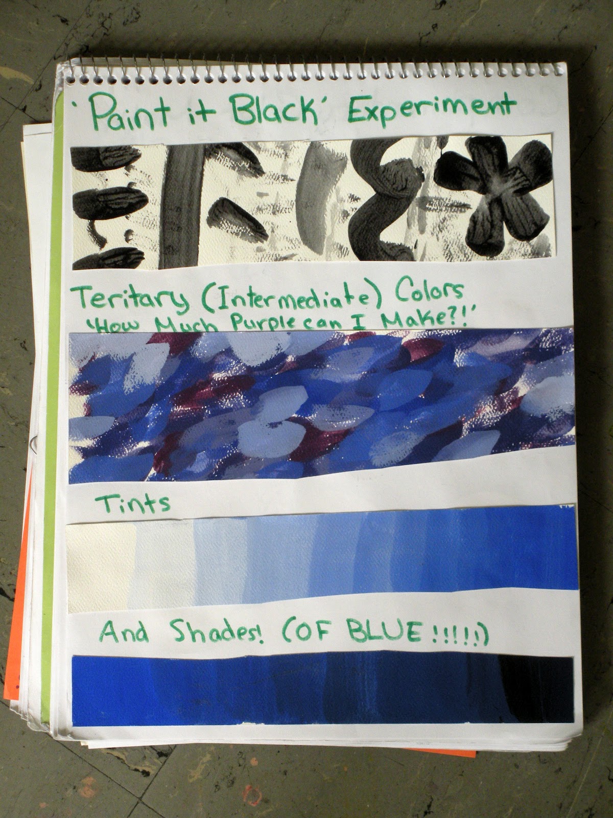 Studio Art with Ms. Hopenwasser: Grade 6: Color Mixing and Color Theory