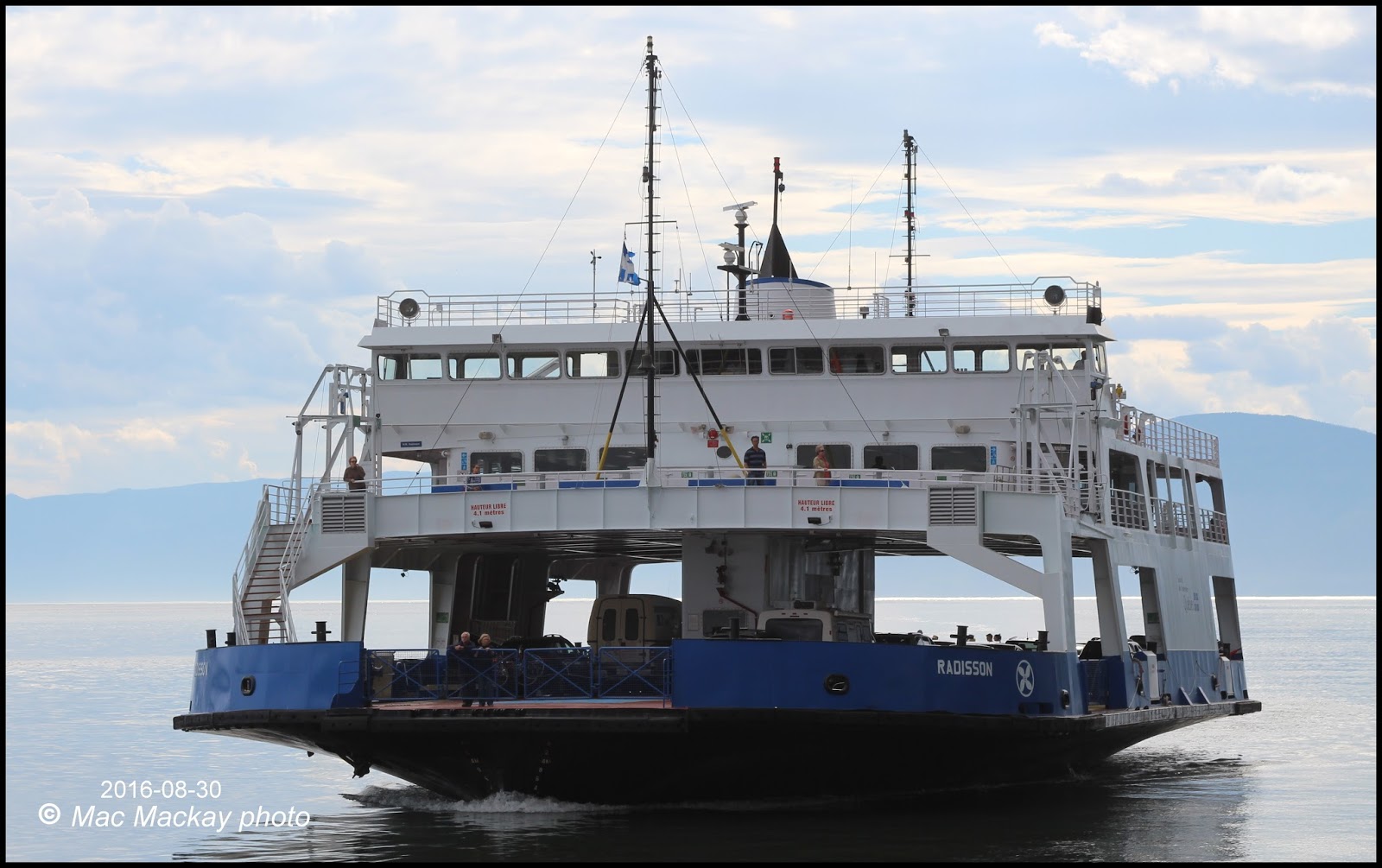 Navigation Québec: poste # 65 traversier Radisson