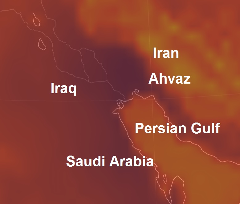 The Big Wobble : Monster heat! Iran heat record for June smashed ...