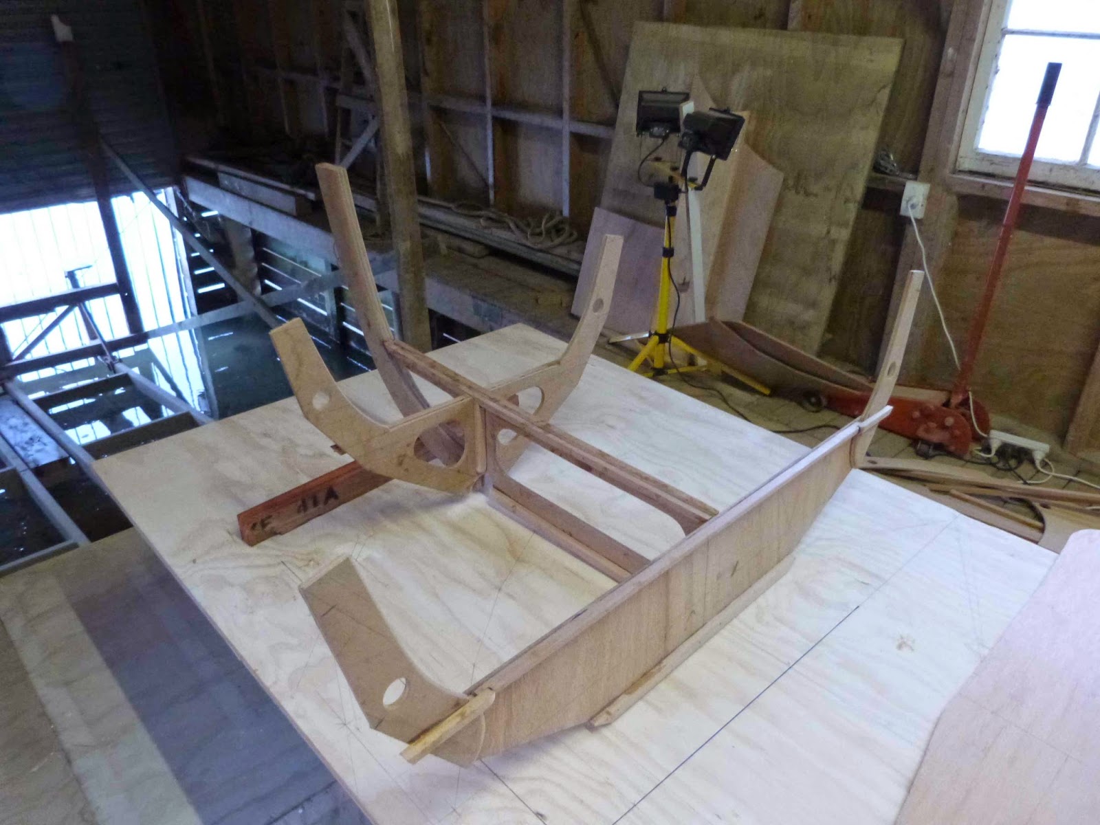 jwboatdesigns: SEI. Some photos of the new project.