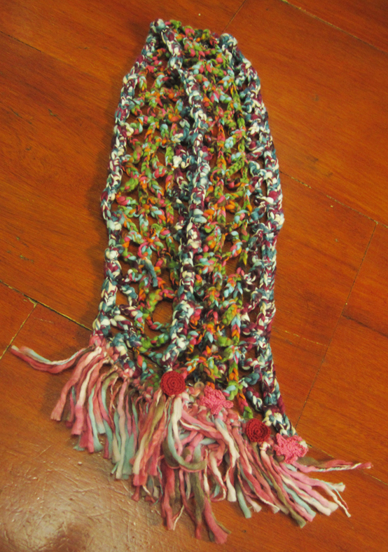 my mama's craft: Dua syal cantik di Februari