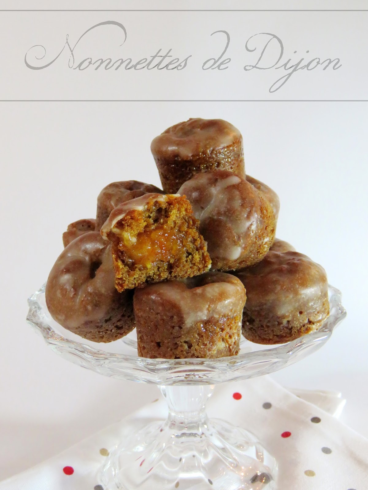 J'en reprendrai bien un bout...: Nonnettes de Dijon à la Marmelade d'Orange