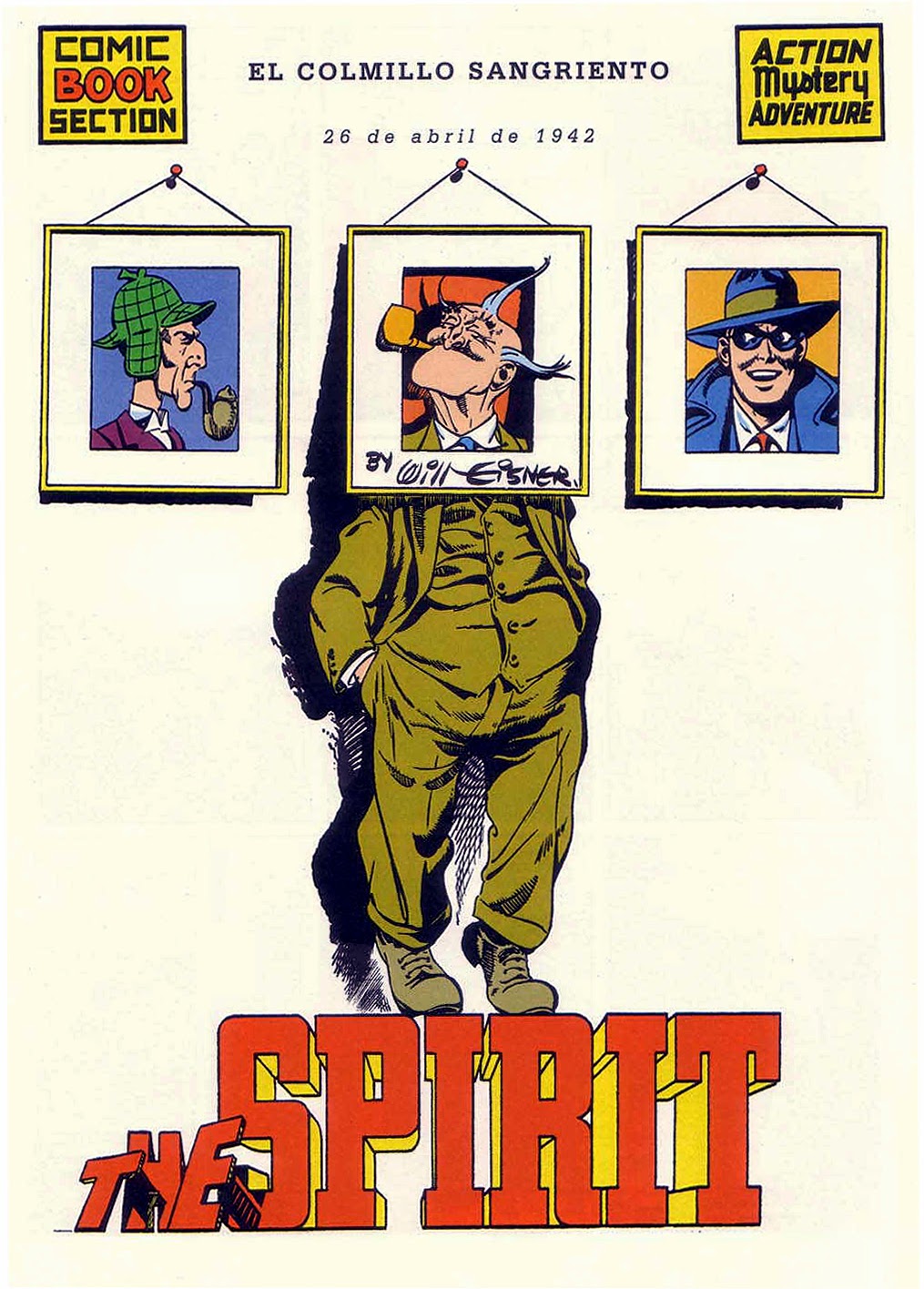 LA CANCIÓN DE TRISTAN.: Las splash-pages de The Spirit (1) Las portadas ...