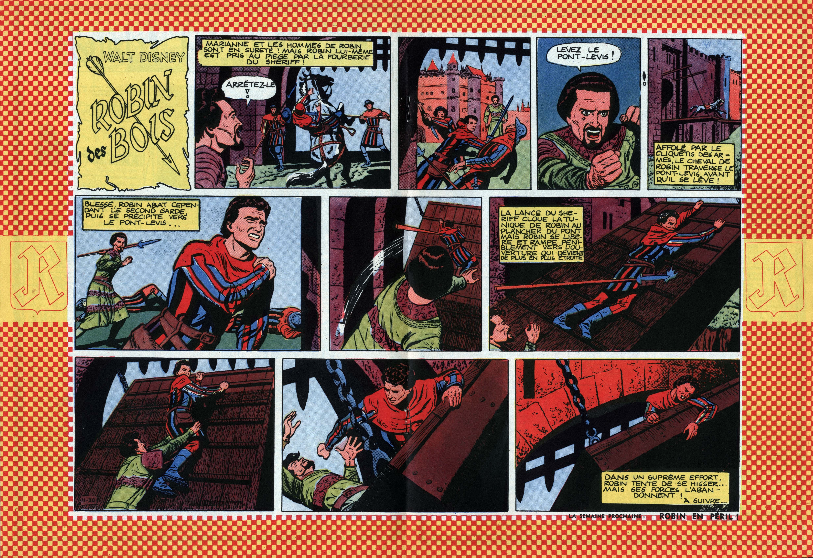 Walt Disney's Story Of Robin Hood: Disney's Robin Hood Comic Strip. 11