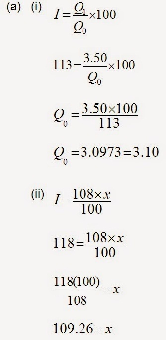 Matematik Tambahan: Nombor Indeks