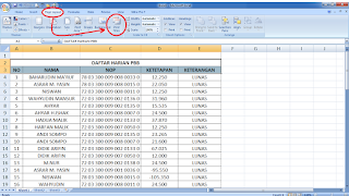Cara Membuat Tabel di Mic. Excel Hingga Beberapa Halaman ~ Carangkuai ...