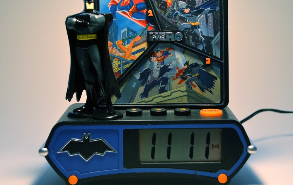 Under the Giant Penny: Justice League Batman Alarm Clock