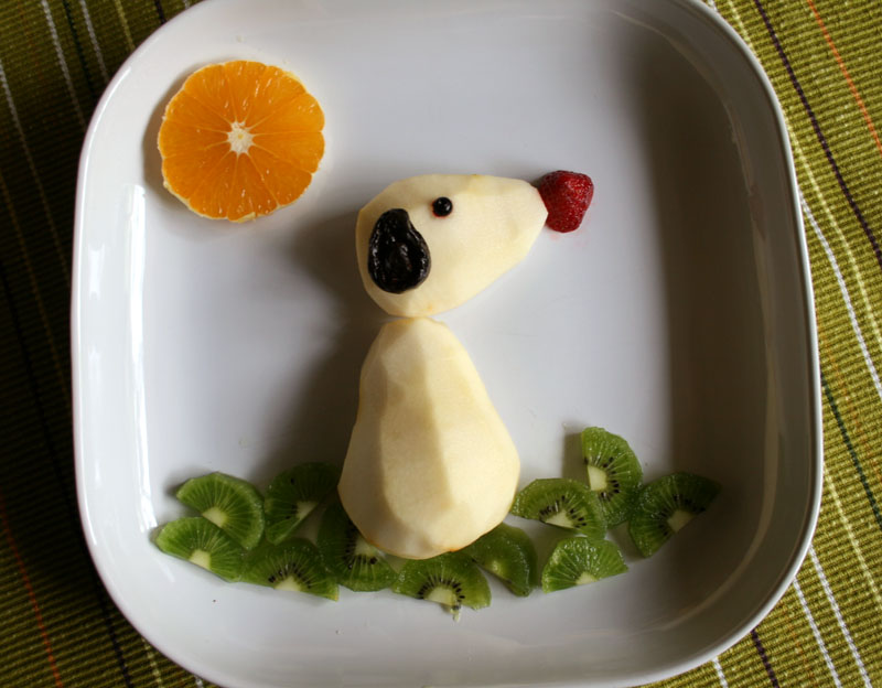 a casa di eli per l'ora del tè: Paco fruit