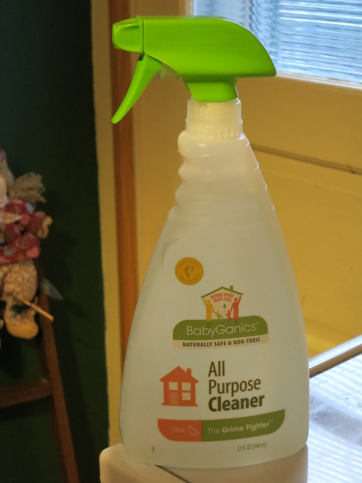 Susan's Disney Family: BabyGanics All Purpose Cleaner, a natural way to ...