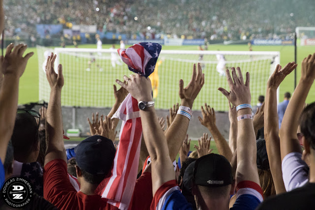 San Francisco Photojournalist Douglas Zimmerman: USA and Mexico fans at ...