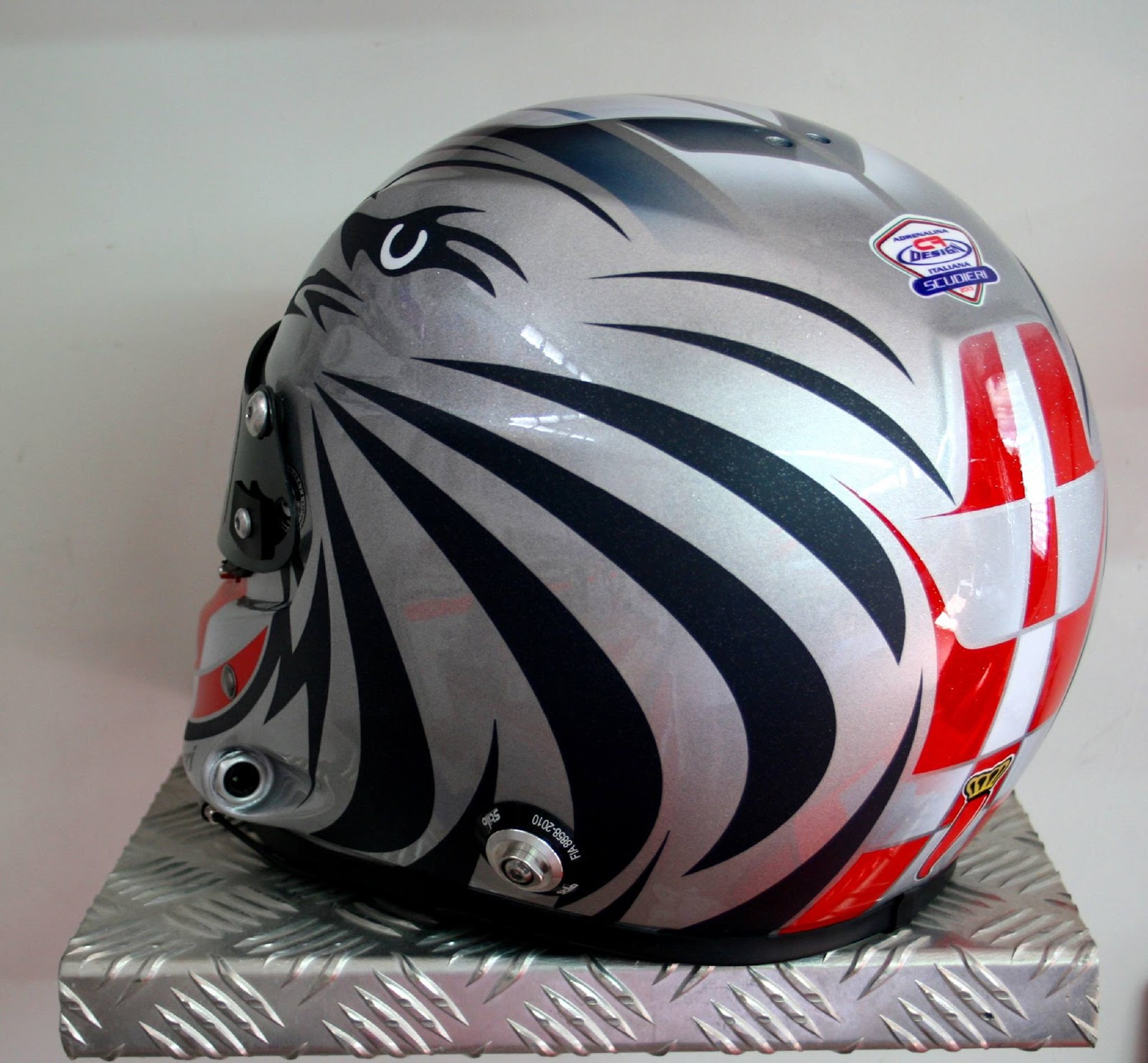 Racing Helmets Garage: Stilo ST4 P.Scudieri 2013 by CF Design