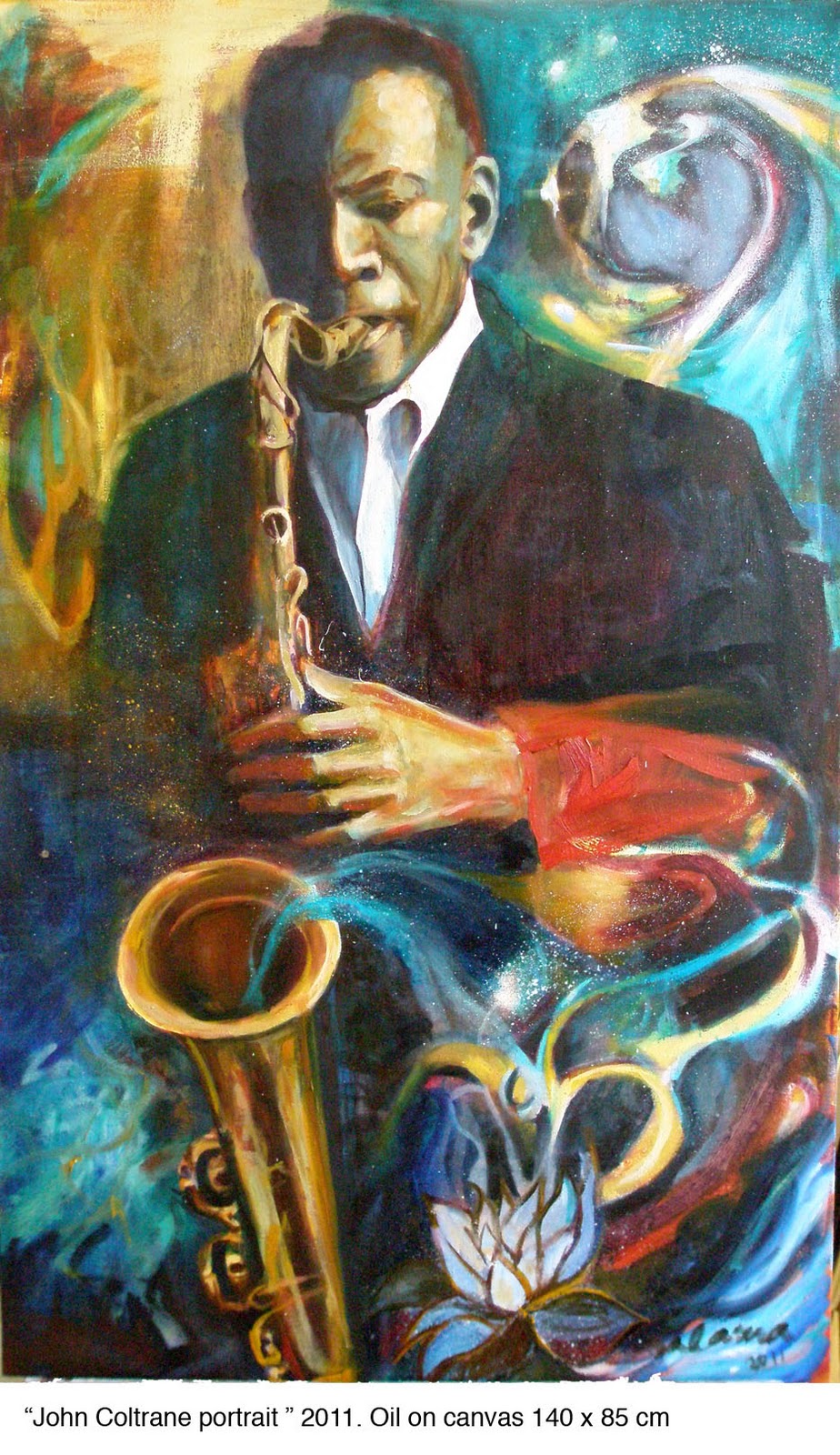 Susanna Salama: Portrait of John Coltrane