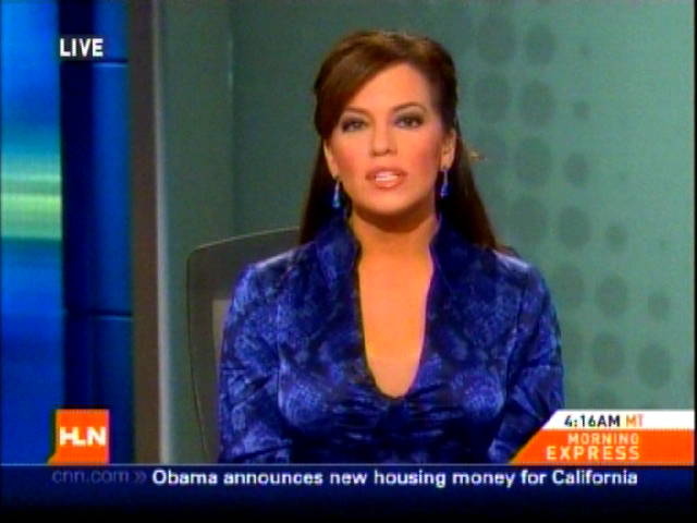 Ladies in Satin Blouses: robin maede - blue satin blouse