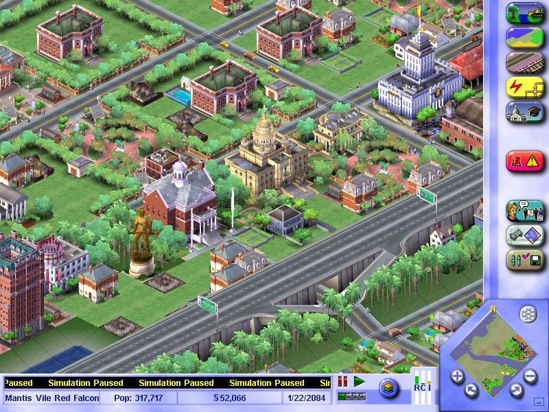 Mantis36: City Simulation PC Game: SimCity3000: Mantis36 Vile Red ...