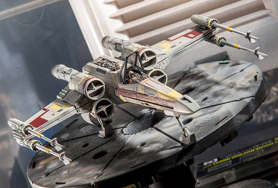 T65 X-wing "Red Leader" Bandai 1/72 & 1/144 Special set