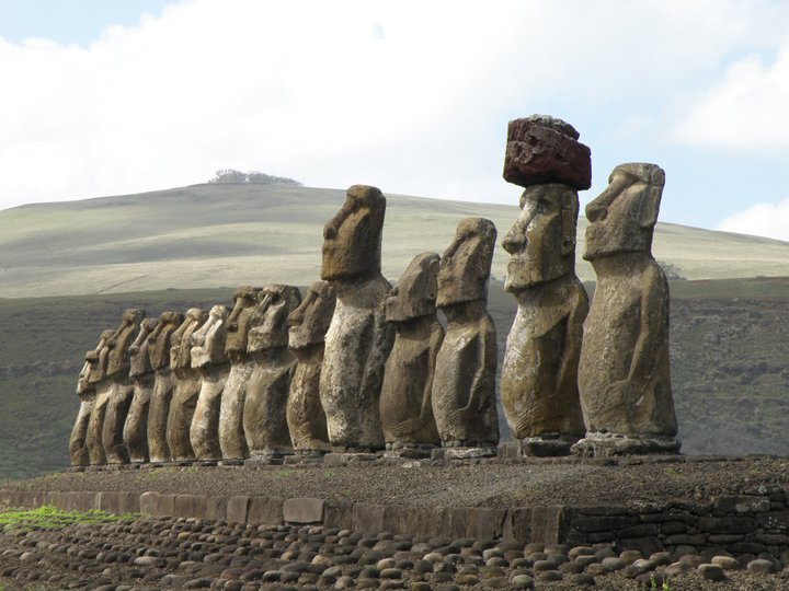 PA LO QUE HEMOS QUEDAO: MOAI, silenciosos observadores.