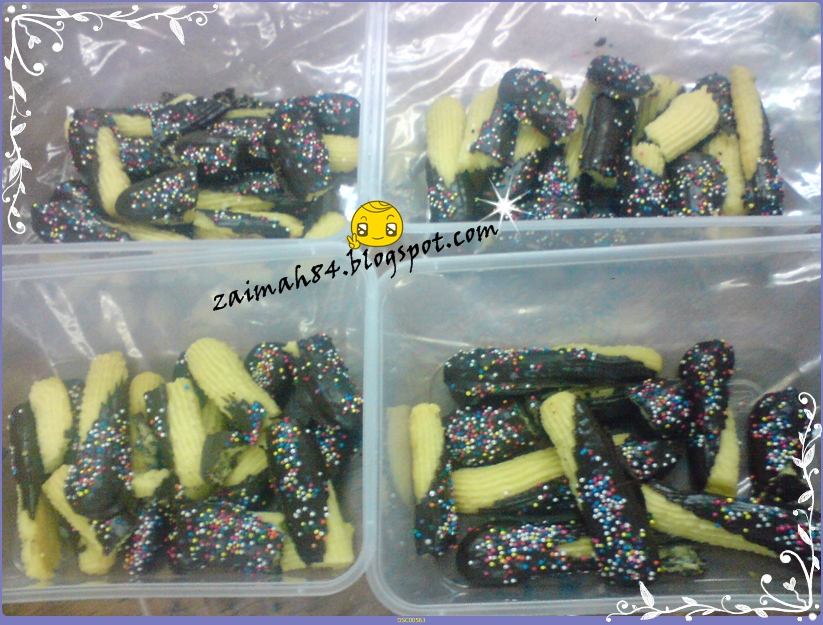 Siti Zaimah @ MiLaH: BISKUT JEJARI COKLAT