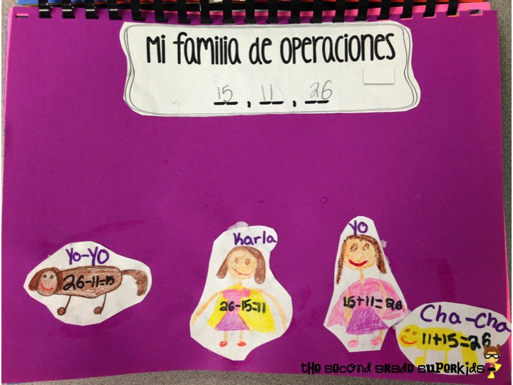 The Second Grade Superkids: Fact Family Album