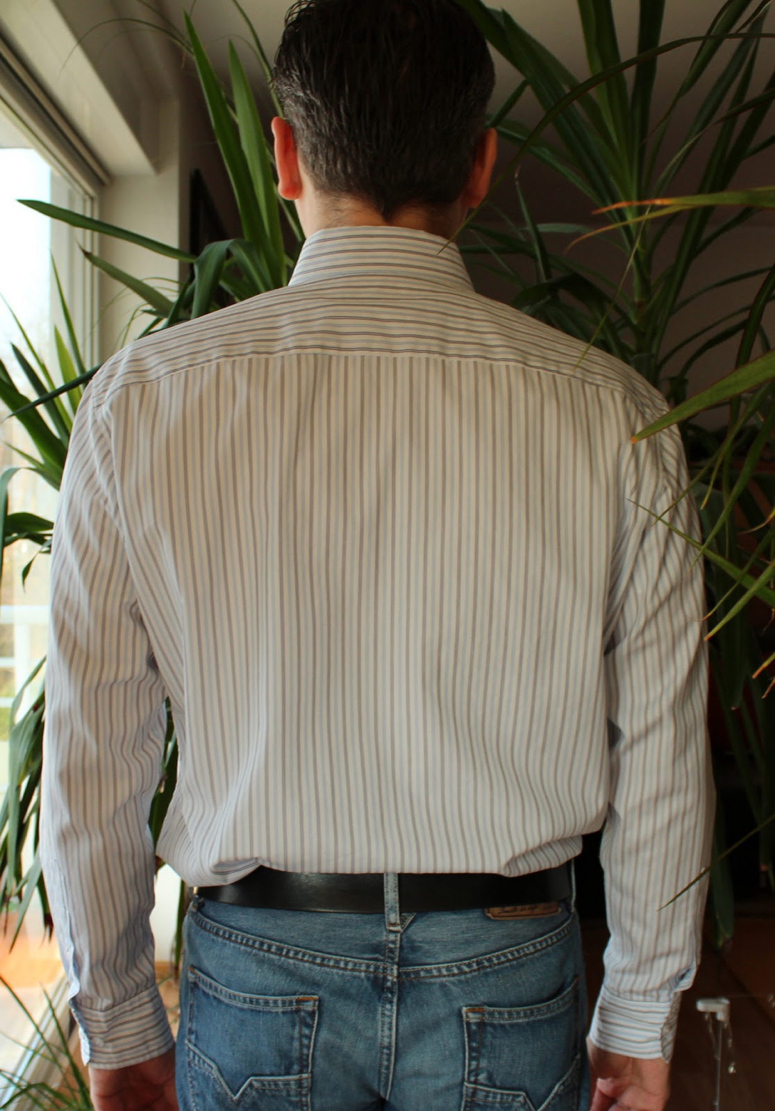 sewing galaxy: Männerhemd, Burda 128_04/2010