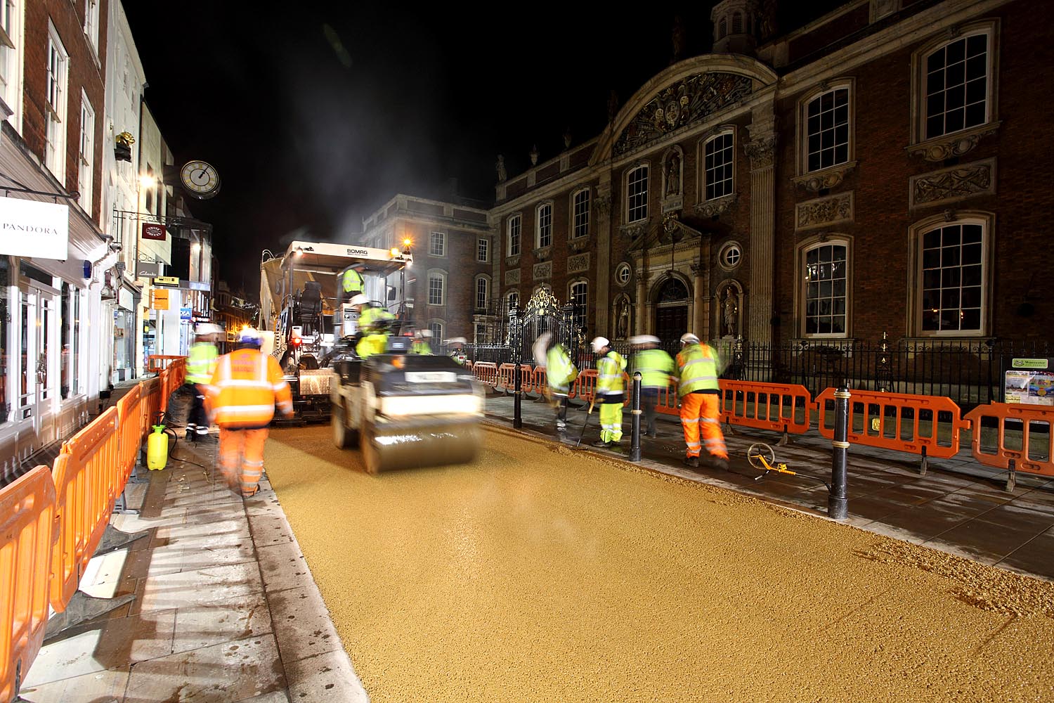 Ringway Update: Worcester High Street Night Works.