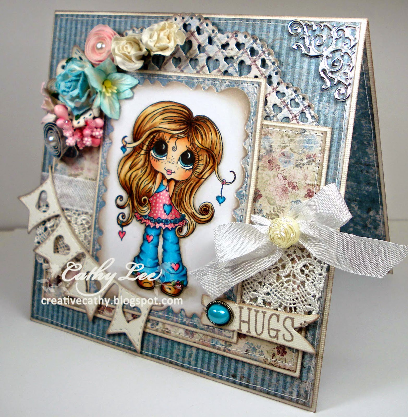 Cathy's Creative Place: Just because - Blue Jean Baby