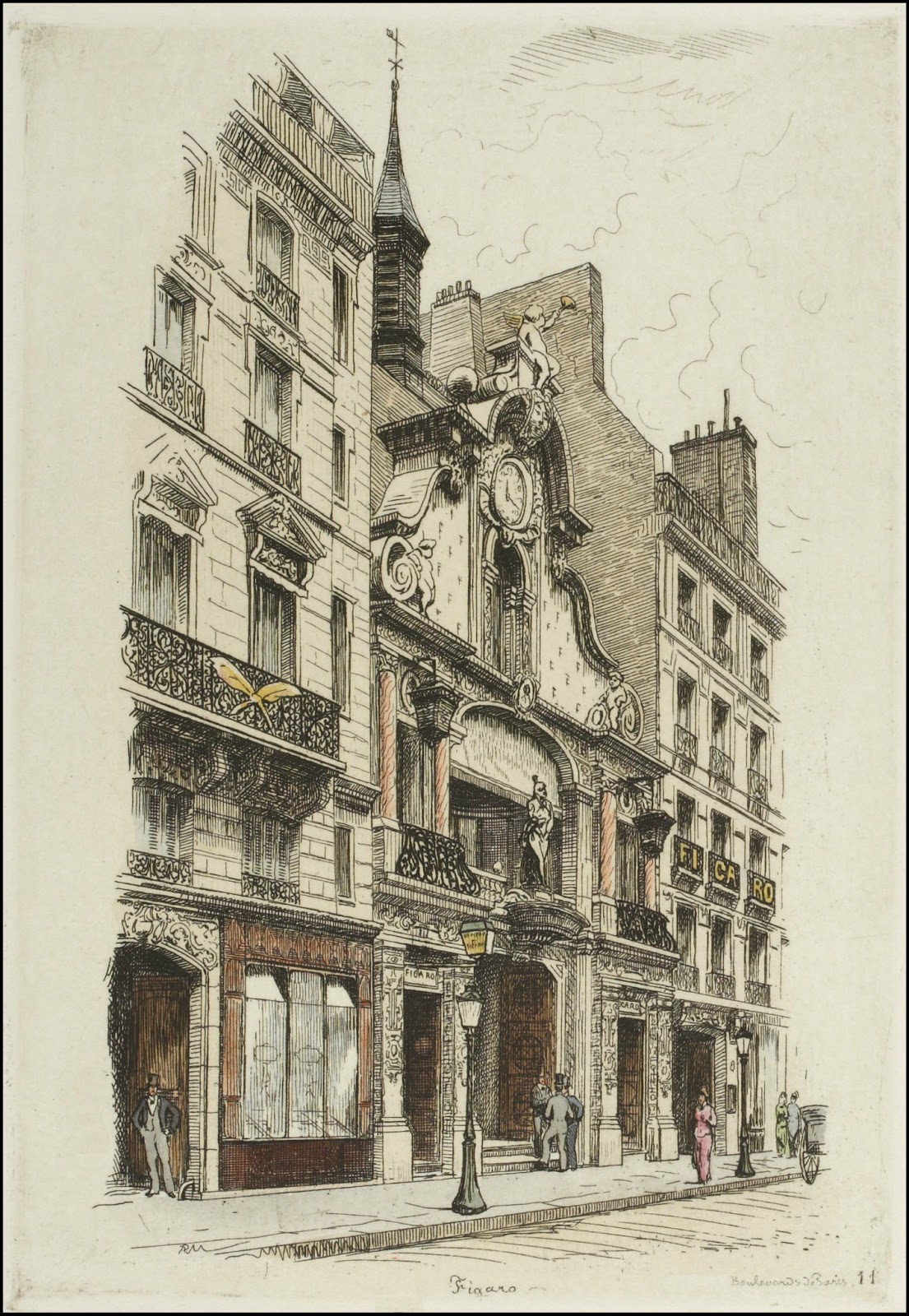 Sisters' Warehouse: Vintage Paris Street Prints