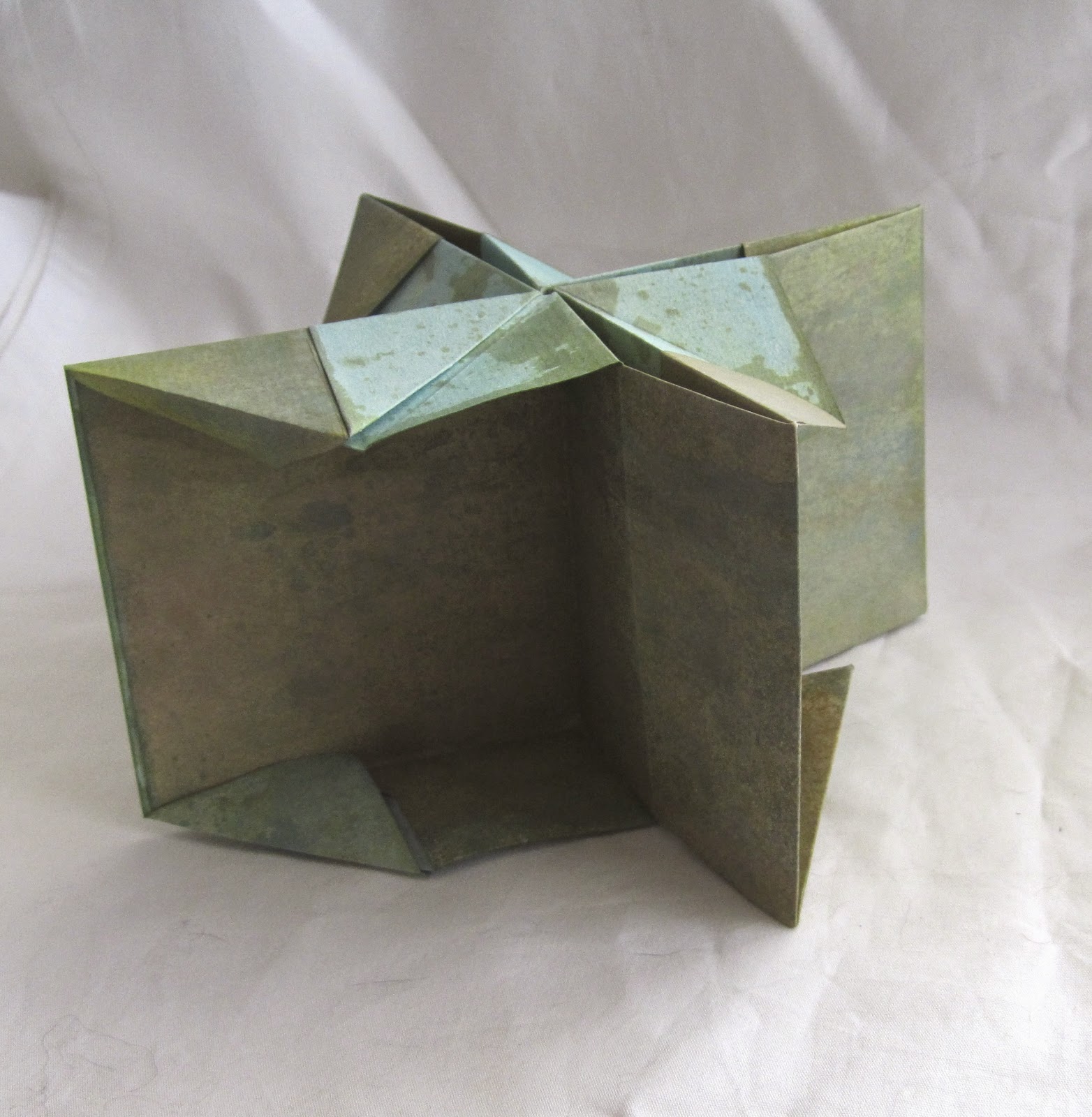 UnBound: A Paper Art Blog: Modified Blizzard Fold Pinwheel Structure