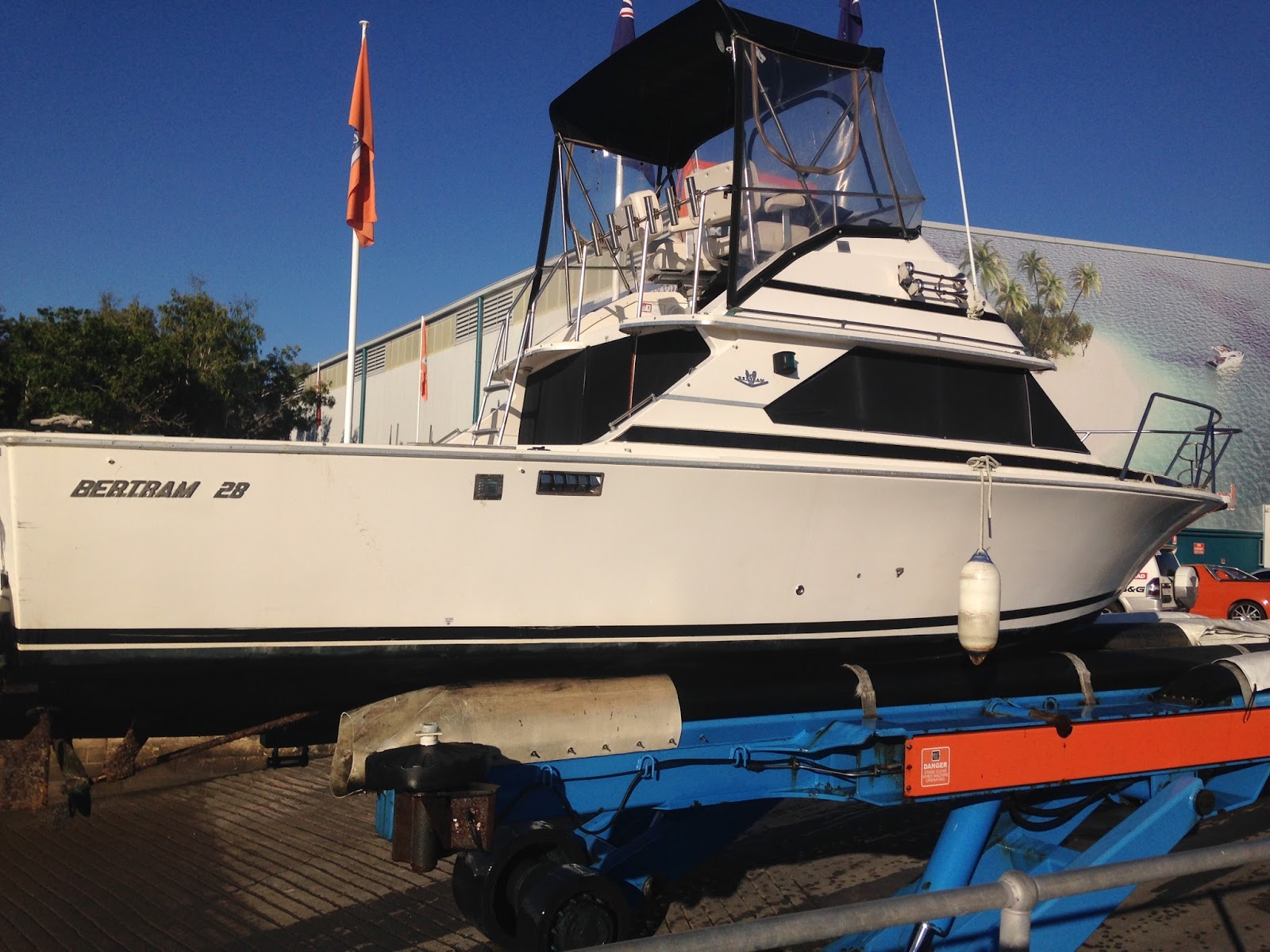 28ft Bertram repower