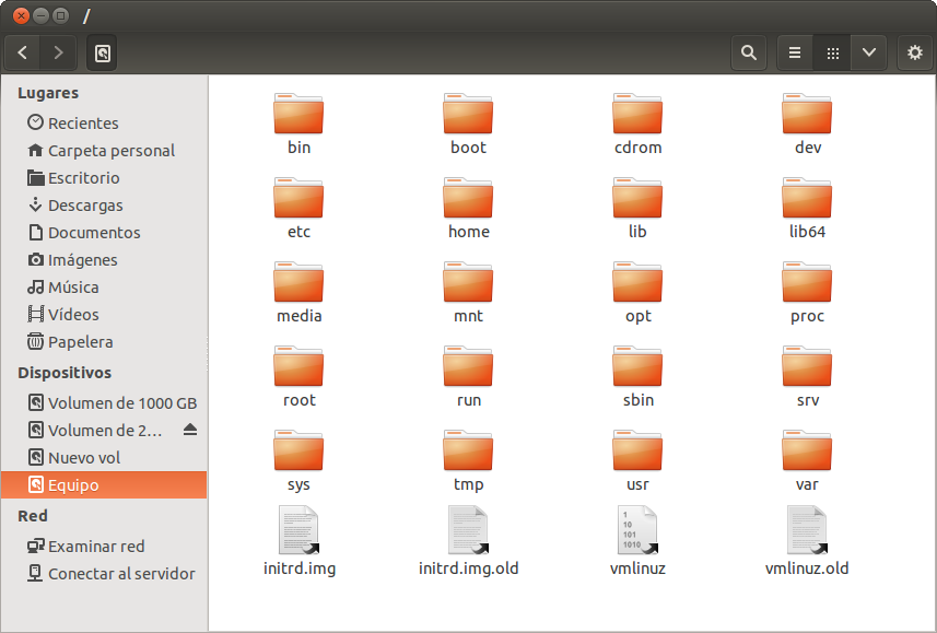 Iniciación a Linux - Jerarquía de directorios | Aplicaciones de Libre Uso