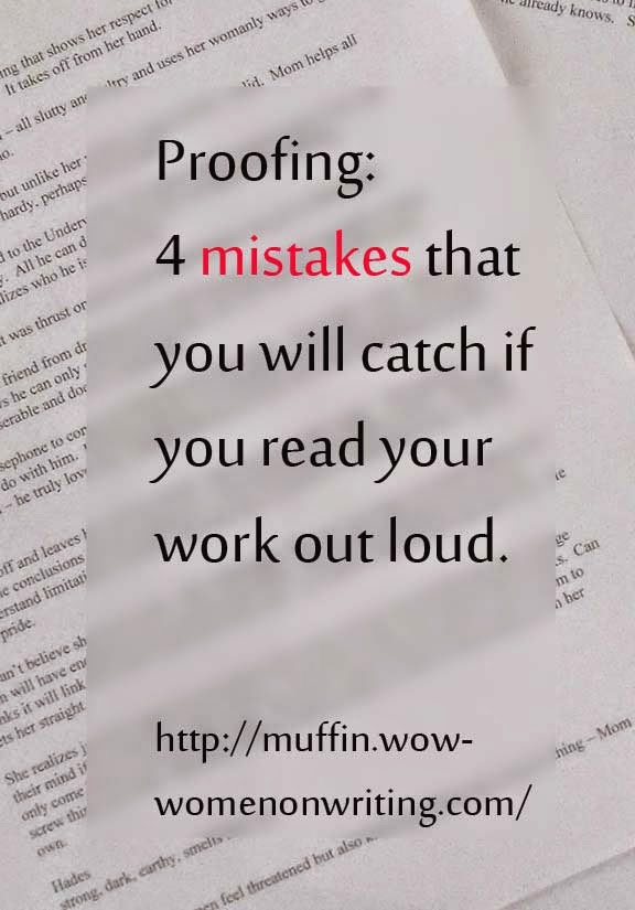 Proofing: Why You Should Read Your Work Out Loud | WOW! Women On ...